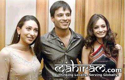 Diya Mirza, Vivek Oberoi & Karishma Kapoor / Karisma Kapoor - Bollywood Photos